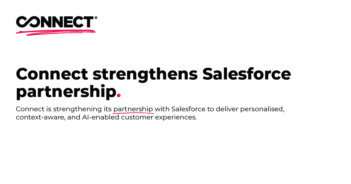 Connect strengthens Salesforce partnership | Press Release